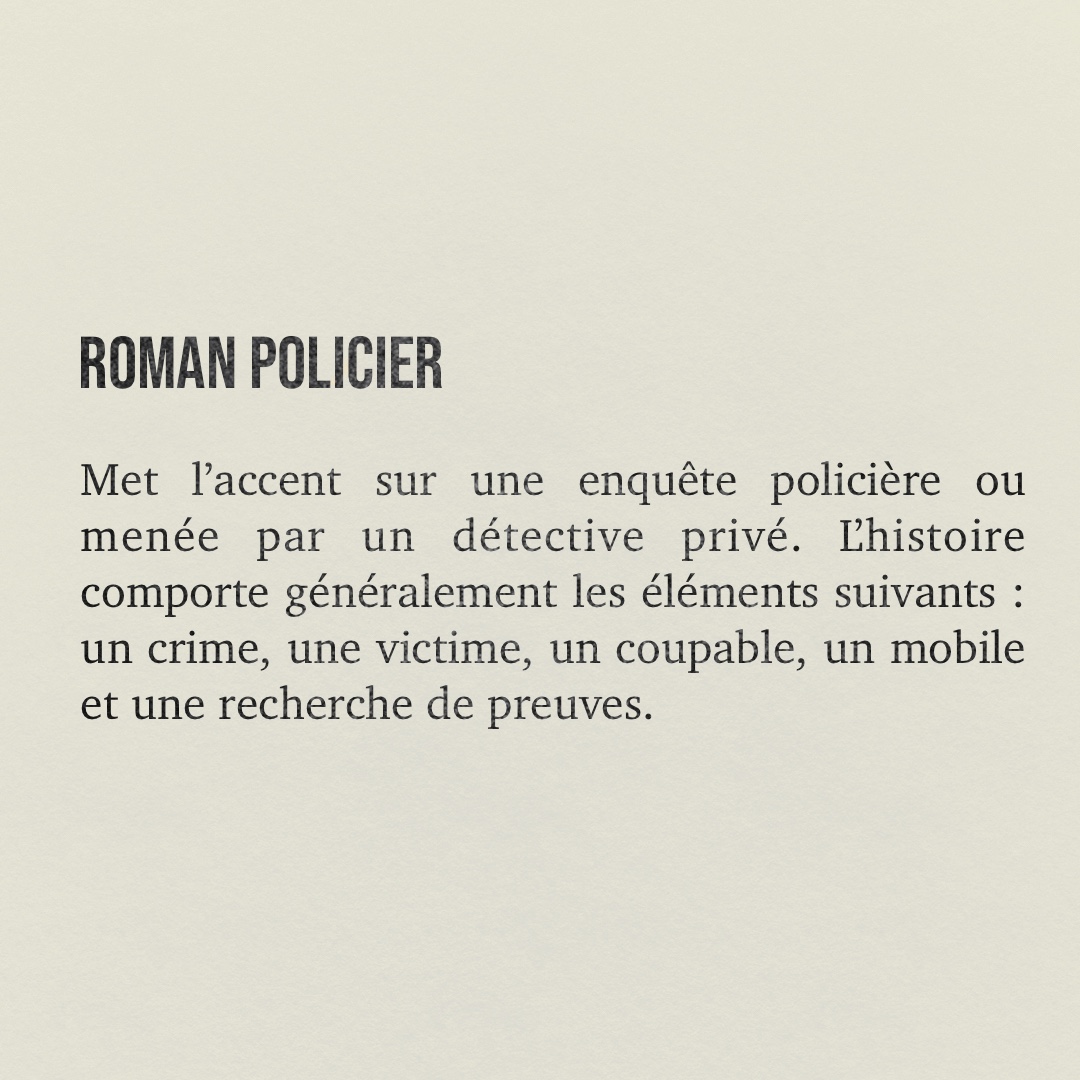 Choisir le genre de son roman | OBEL